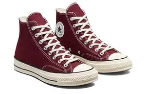 CONVERSE Chuck 70 High Top Recycled Canvas Sneakers - Wine