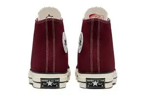 CONVERSE Chuck 70 High Top Recycled Canvas Sneakers - Wine