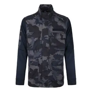 Nike Camouflage Casual Jacket - Black