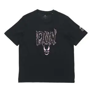 Adidas Don Venom Tee Basketball Sports Short Sleeve - Black