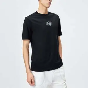 LI-NING Small Graphic T-shirt 'black - Black/multi-color