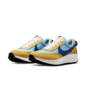 Nike Waffle One Casual Sneakers - Brown/blue