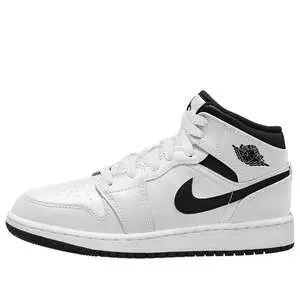JORDAN Air Jordan 1 Mid Sneakers White/black