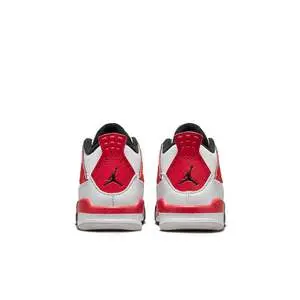 JORDAN Air 4 Retro 'red Cement - White/fire Red/black