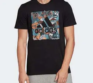 Adidas Doodle Graphic Short Sleeve T-shirt