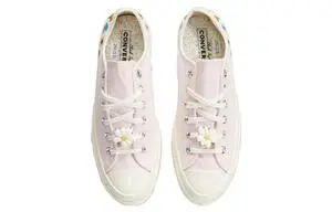 CONVERSE Chuck 70 "white Flower" Low Top Sneakers - Pink