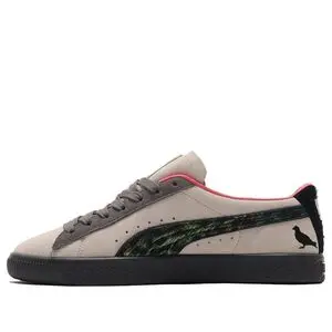 PUMA X Atmos X Jeff Staple Suede 'pigeon And Crow' Low Top Sneakers - Brown/pink