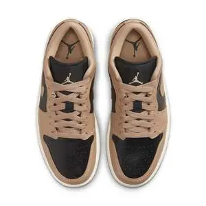 JORDAN Air 1 Low "desert Black - Brown/black