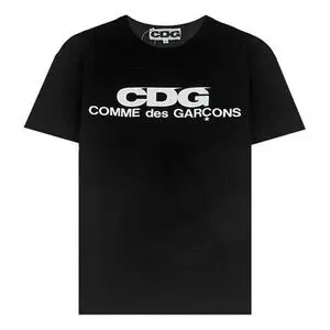 Comme Des Garçons Cdg Classical Logo Applique Short-sleeve Tee