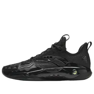 ANTA Shock Wave 5 Pro 'dark Knight' Athletic Sneakers - Black