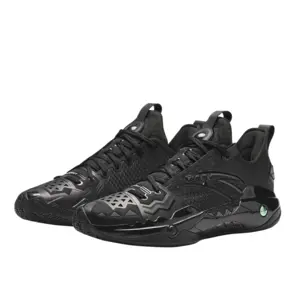ANTA Shock Wave 5 Pro 'dark Knight' Athletic Sneakers - Black
