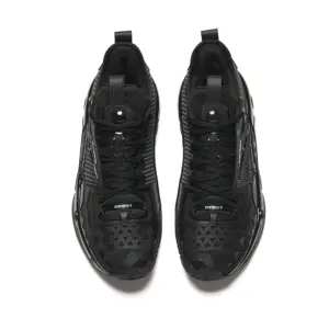 ANTA Shock Wave 5 Pro 'dark Knight' Athletic Sneakers - Black
