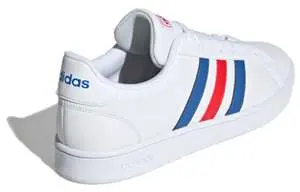 Adidas Grand Court Base Sneakers - White/red/blue