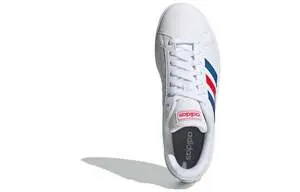 Adidas Grand Court Base Sneakers - White/red/blue