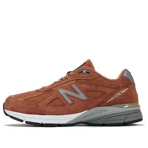 NEW BALANCE 990v4 Made In Usa Suede Sneakers - Dark