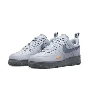 Nike Force 1 '07 "wolf Kumquat" Sneakers - Grey