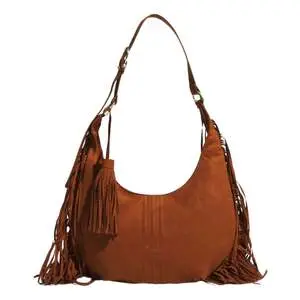 Adidas Nyr Makerphase Suede Tassels Bag - Dusky Bronze
