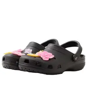 CROCS X Mardi Mercredi Classic Clog - Black/pink