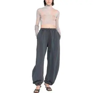 Off-White Twisted Sweatpants - Brown