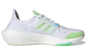 Adidas Ultraboost 22 Sneakers - White/green