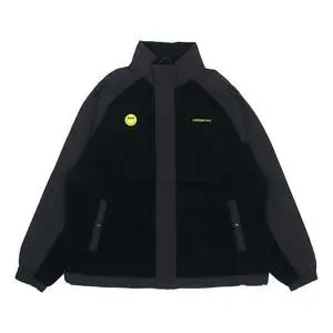 Adidas Neo Colorblock Stand Collar Jacket - Black