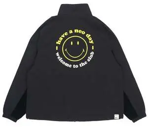 Adidas Neo U Smly Jkt Colorblock Casual Stand Collar Jacket