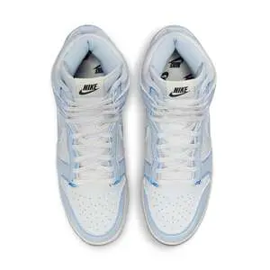 Nike Dunk High 1985 "blue Denim" High Top Sneakers - Blue/white