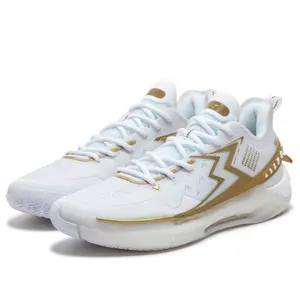 361 DEGREES Big3 5.0 Quick Pro Sneakers - White/gold