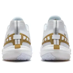 361 DEGREES Big3 5.0 Quick Pro Sneakers - White/gold