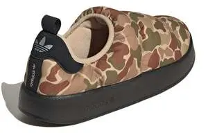Adidas Puffylette Camo Casual Low Top Slip-on
