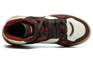 FILA FUSION Teratach High Top Sneakers - Red/white/brown