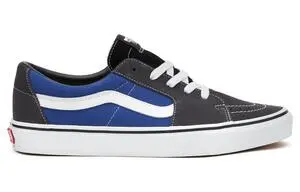 VANS Sk8-low Skate Sneakers - Black/blue