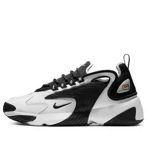 Nike Zoom 2k Lace-up Sneakers - White/black