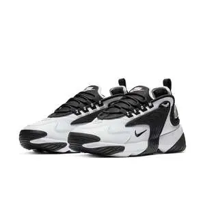 Nike Zoom 2k Lace-up Sneakers - White/black