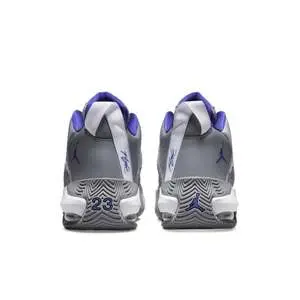 JORDAN Air Stay Loyal High Top Sneakers - Gray/blue/white