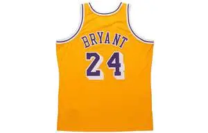 Mitchell & Ness Nba Los Angeles Lakers Kobe Bryant 24 Authentic Jersey - Yellow