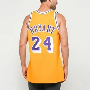 Mitchell & Ness Nba Los Angeles Lakers Kobe Bryant 24 Authentic Jersey - Yellow