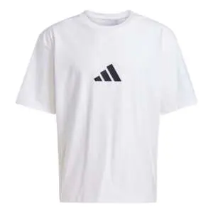 Adidas Z.n.e. Loose-fit T-shirt Asia Sizing 'white Black - White/black