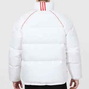 Adidas Down Jacket With Contrasting Trim