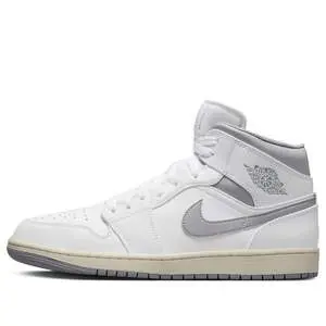 JORDAN Air Jordan 1 Mid "Neutral Grey" Sneakers White/stealth