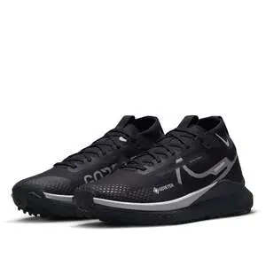 Nike React Pegasus Trail Gore-tex Running Shoes - Black/reflect Silver/wolf Grey