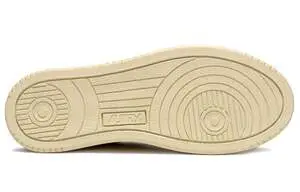 AUTRY Medalist Low Soft Goatskin Sneakers - Beige/white