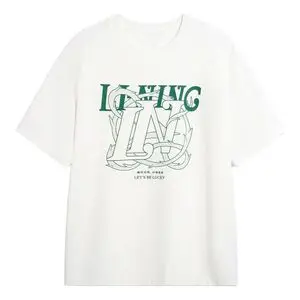 LI-NING Let's Be Lucky Graphic T-shirt 'white Green