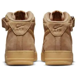 Nike Force 1 Mid '07 Flax Sneakers - Flat/gum Light Brown/black