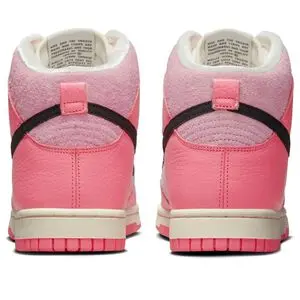 Nike Dunk High 'hoops Pack' Sneakers - Medium Soft Pink/black/coconut Milk