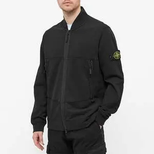 Stone Island Garment Dyed Bomber Jacket