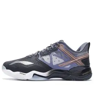LI-NING Sound Boom Op Athletic Sneakers - Black/gold/purple