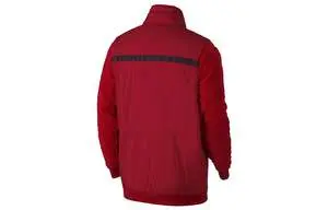 JORDAN Air Pullover Fleece Lined Jacket - Red