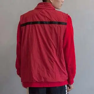 JORDAN Air Pullover Fleece Lined Jacket - Red
