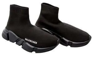 Balenciaga Speed Recycled Sock Sneaker - Black